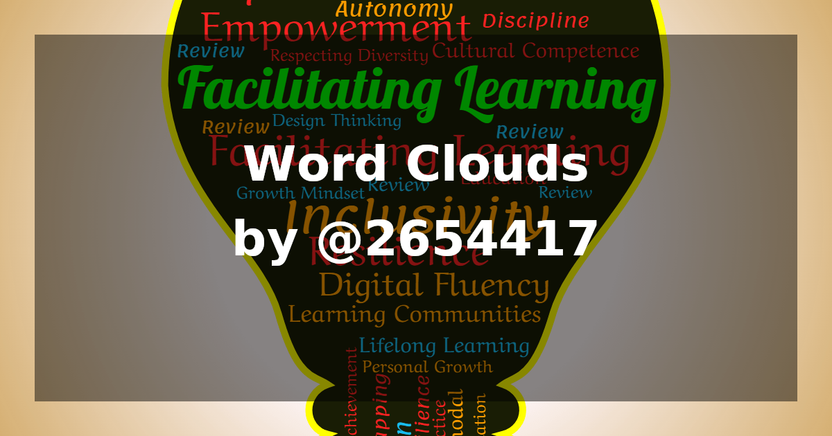 Word clouds by @2654417 | WordCloud.app